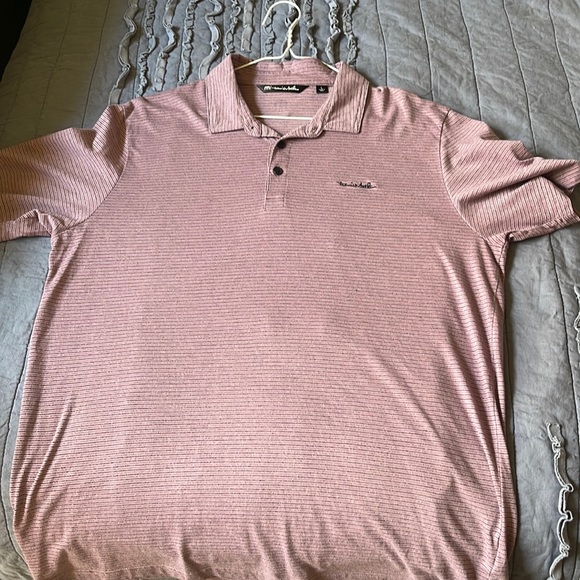 Travis Mathew | Shirts | Wine Colored Travis Mathews Golf Shirt | Poshmark
